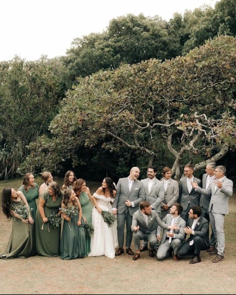 Convite de casamento verde oliva: identidade natural e elegante